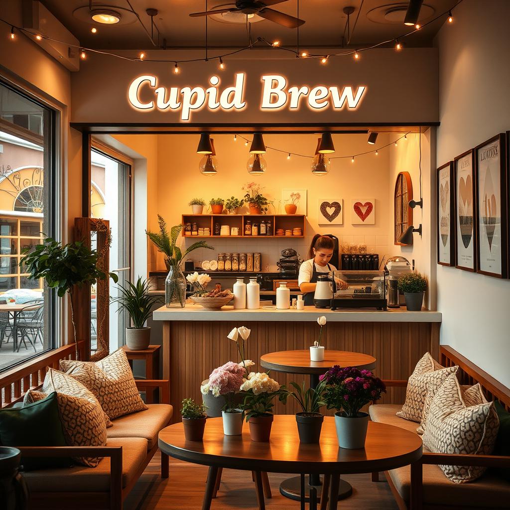 Cupid Brew: Your Cozy Coffee Escape