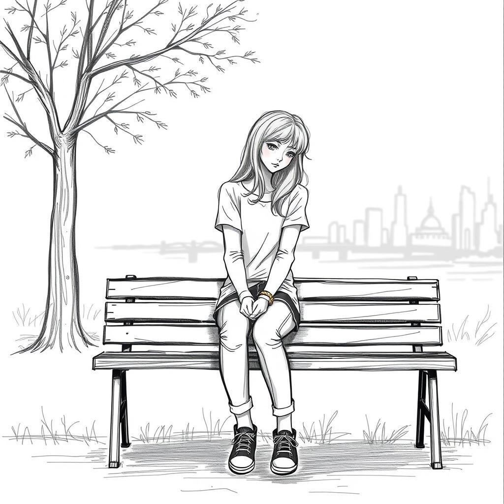 Solitude in Reflection: A Sketch of Contemplation