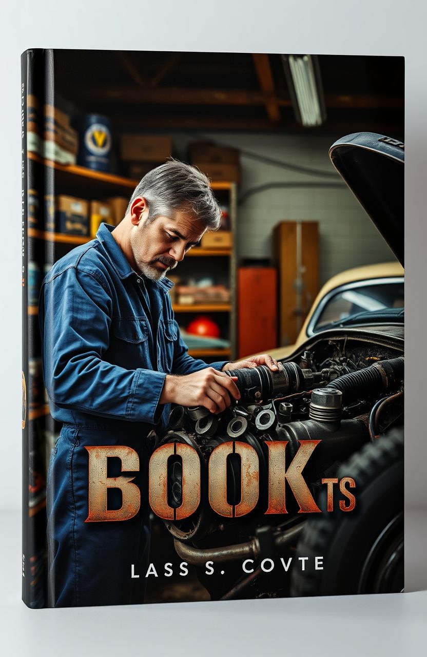Unlocking Stories: Vintage Garage Mechanic