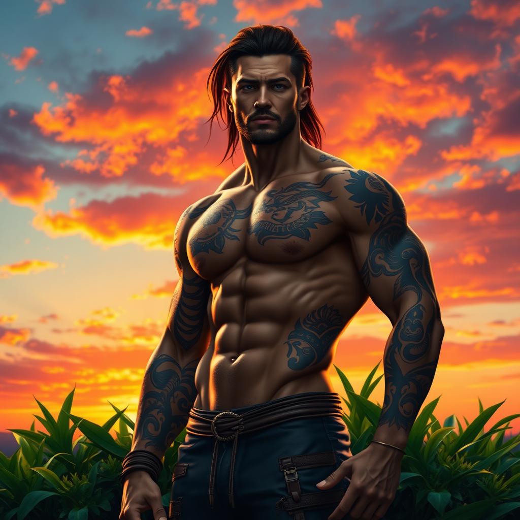 Sculpted Strength: The Art of Masculine Form