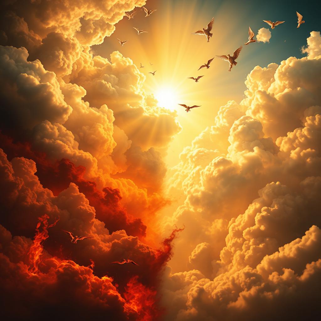 Heaven vs. Hell: A Stunning Contrast