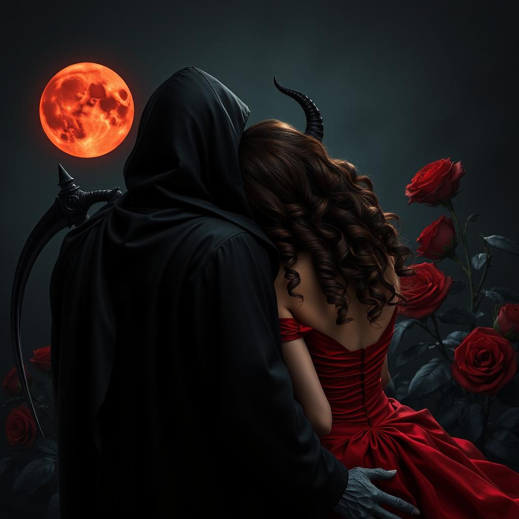 The Grim Reaper and the Blood Moon