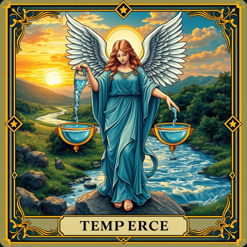 The Temperance Tarot Card: Balance & Harmony
