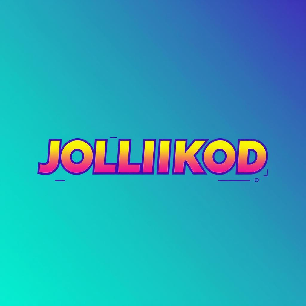 JOLLIKOD: Modern & Sleek Logo Design