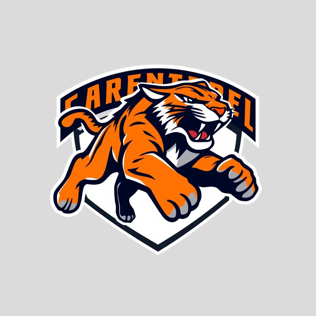 Unleash Your Spirit with Our Dynamic Tiger Logo