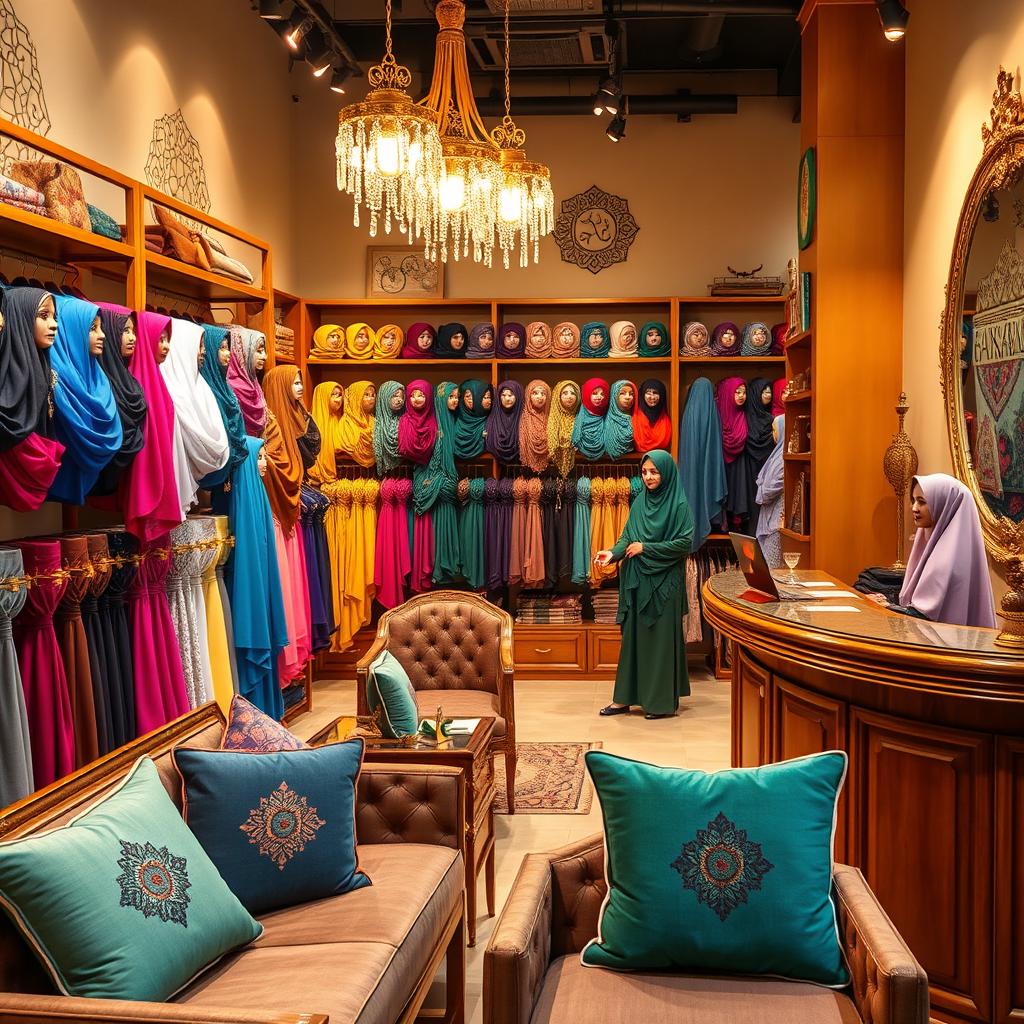 Step into Style: A Hijab Boutique Experience