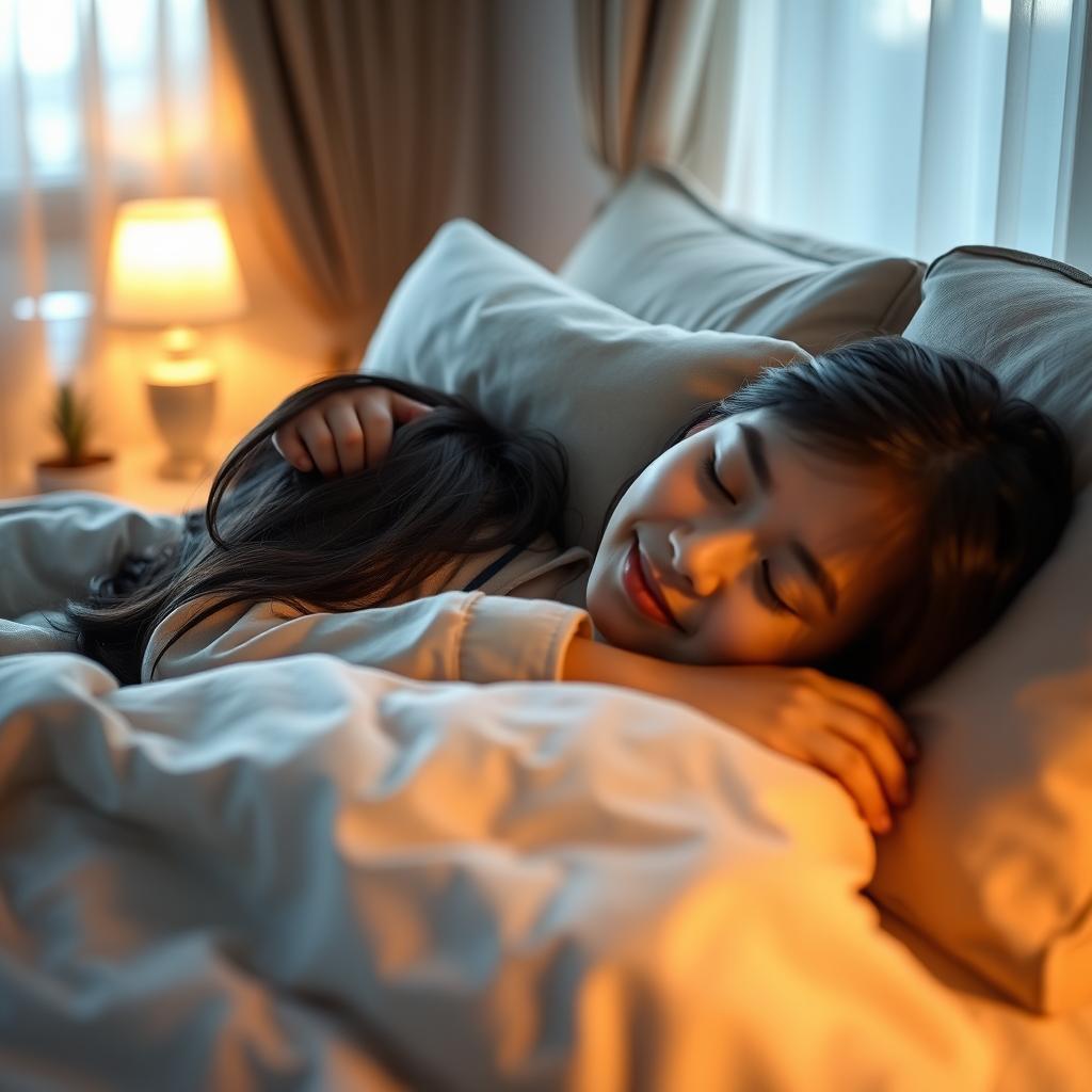 Dreamy Serenity: Peaceful Bedroom Scene