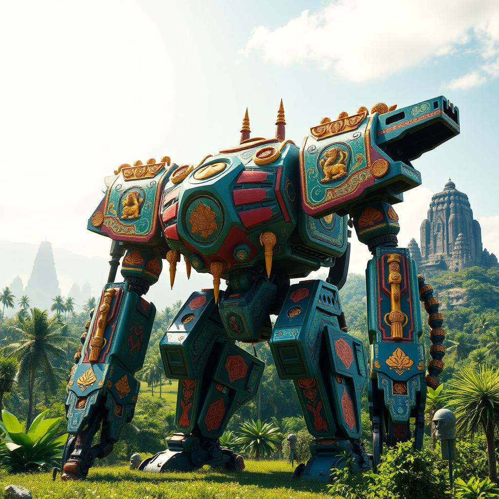 Sri Lanka Jaeger: Cultural Fusion in Mech Design