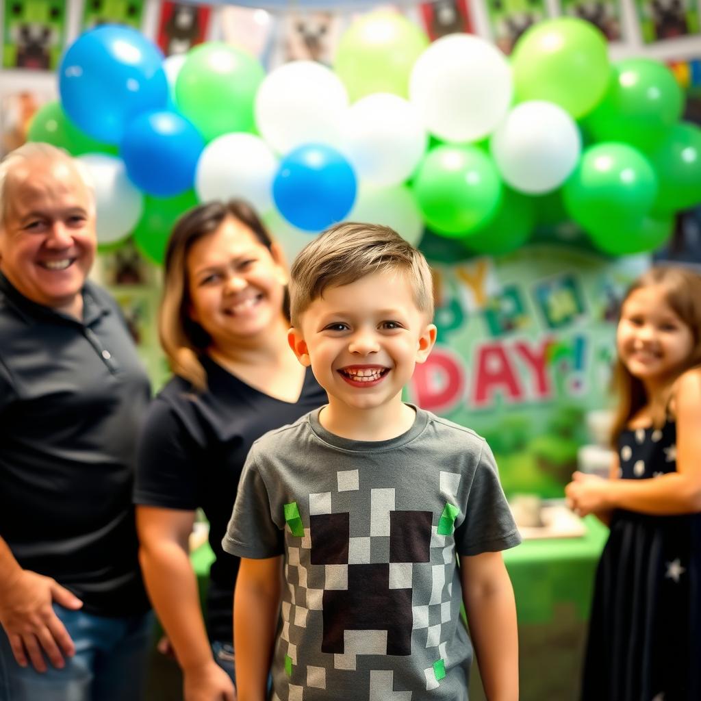 Epic Minecraft Birthday Bash for a 7-Year-Old!
