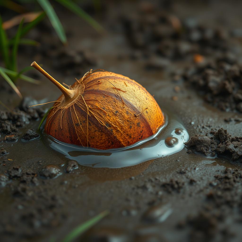 Coconut Conundrum: Nature's Struggle