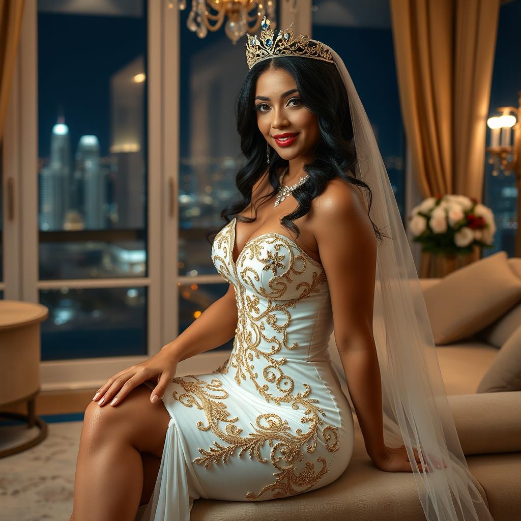 Embrace the Elegance: Striking Venezuelan MILF