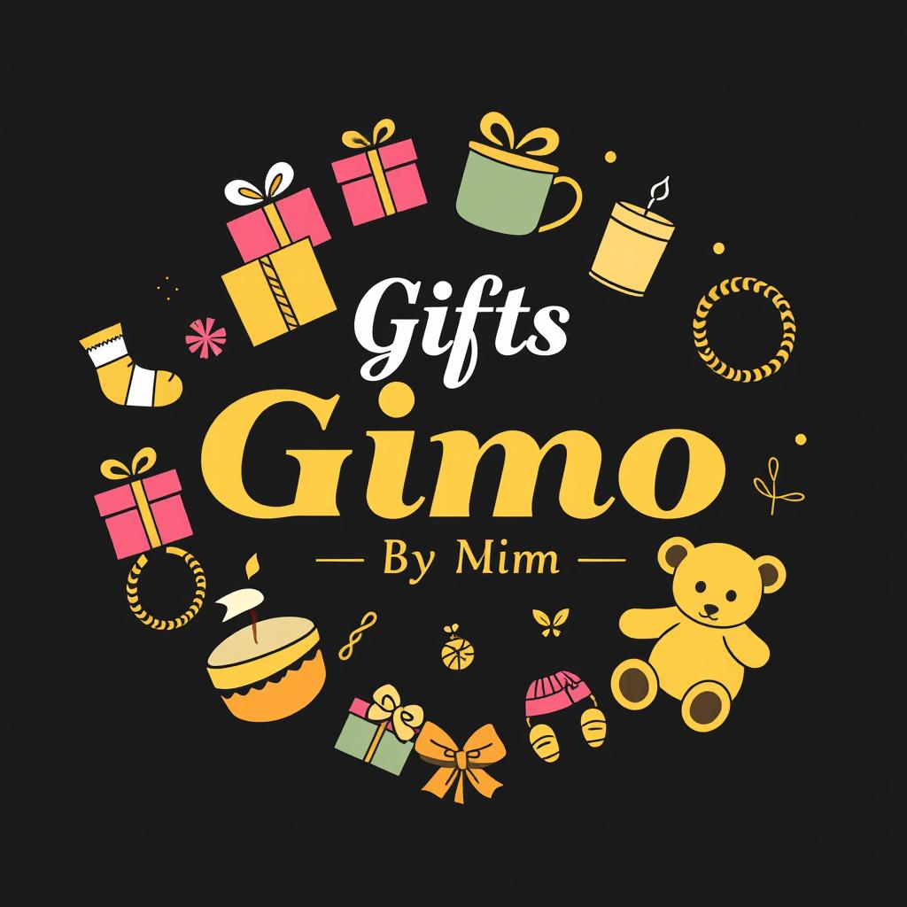 Stylish Logo Design for Gifts by Mimo