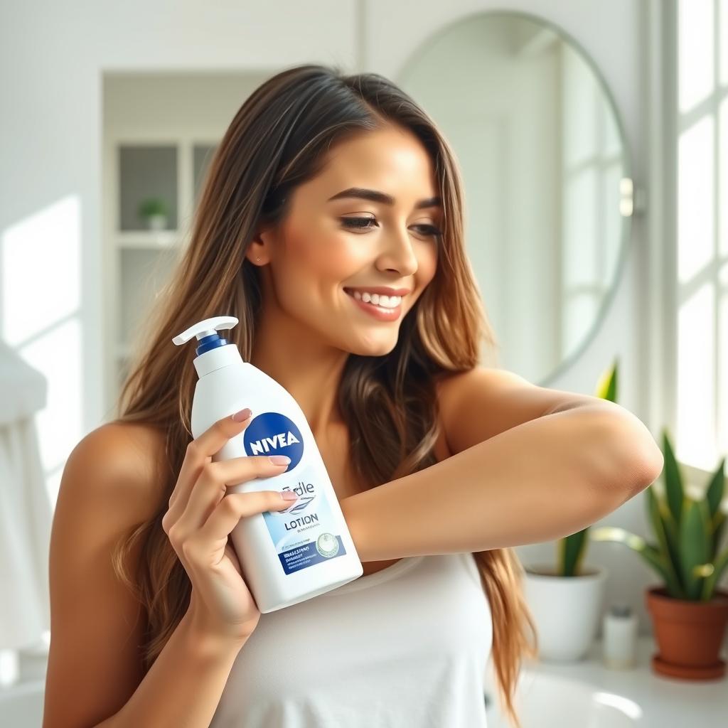 Unlock Your Glow: Nivea Lotion in Action