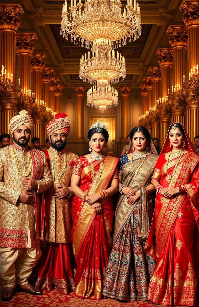 Majestic Gathering of Indian Royalty