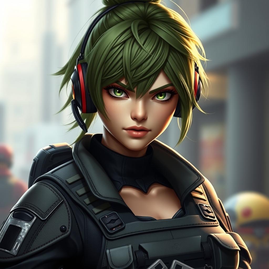 Stunning Portraits of Ela from Rainbow Six Siege | AI-Generated Art