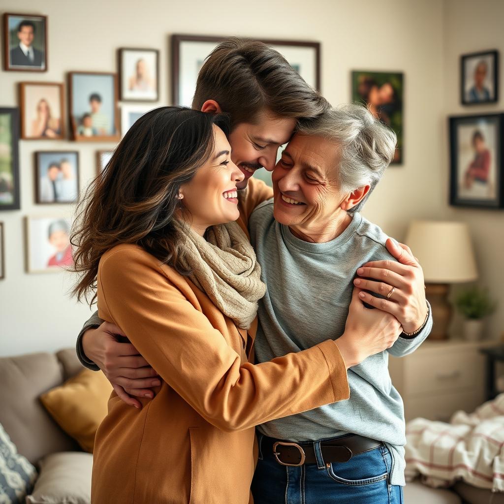 Embrace of Connection: A Deep Emotional Bond