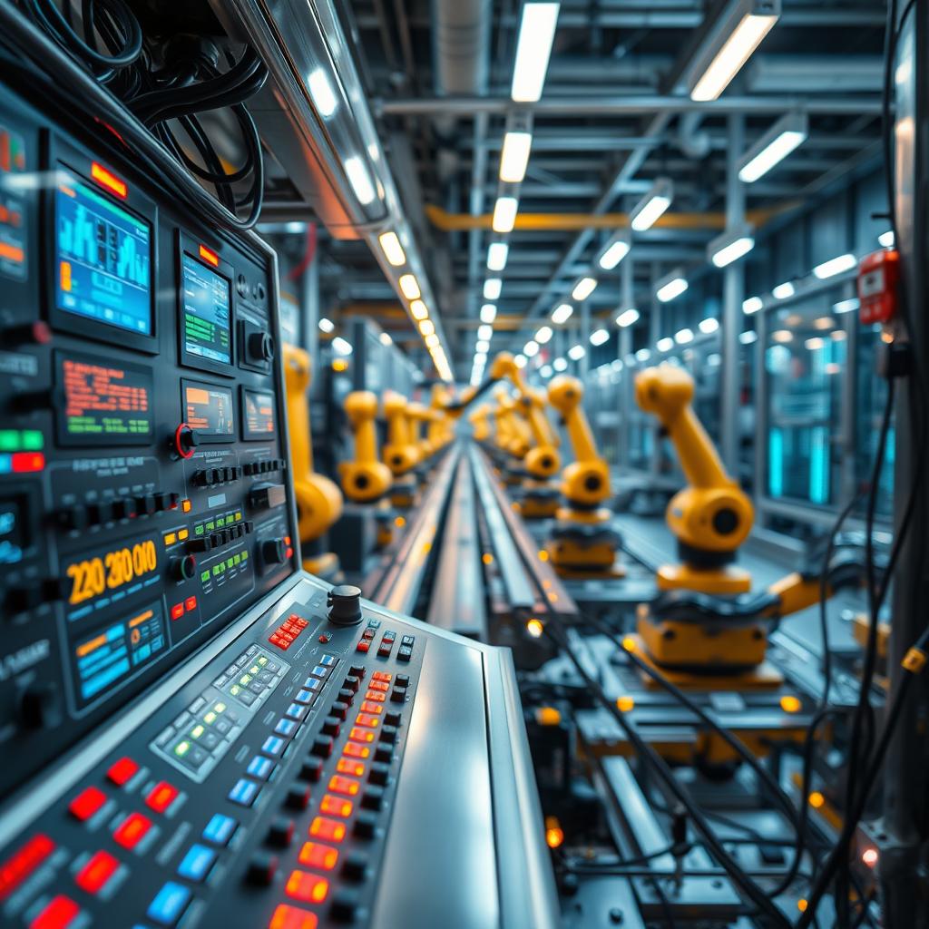 Step Inside the Future: High-Tech Control Panel