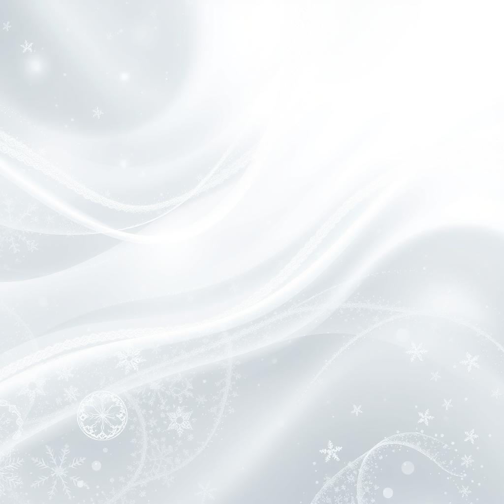 Hypnotic White Abstract Art