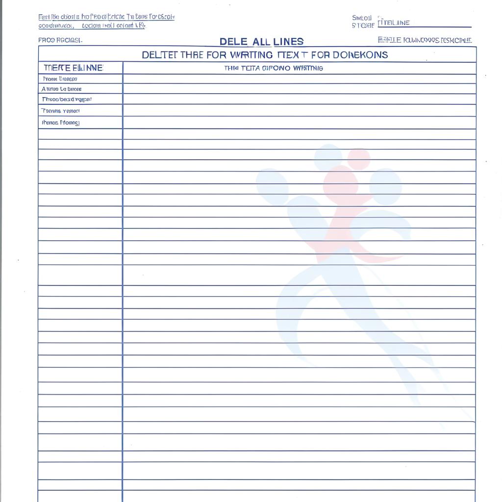 Elegant Medical Record Paper Design for Instituto Cardiovascular Falconí