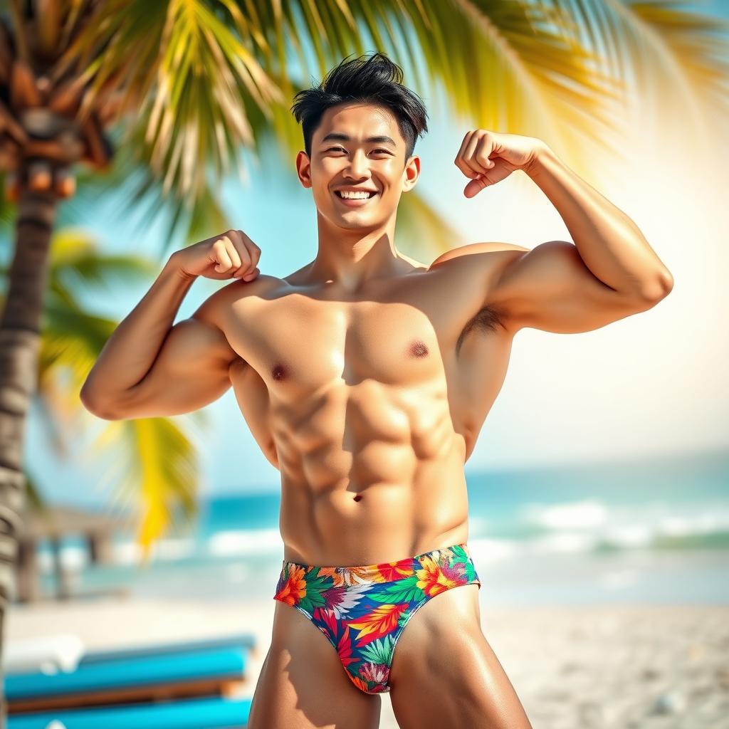 Unleash Your Confidence: Athletic Korean Model