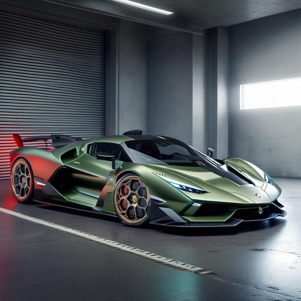 Italian Hypercar Masterpiece: A Fusion of Lamborghini & Ferrari in a ...