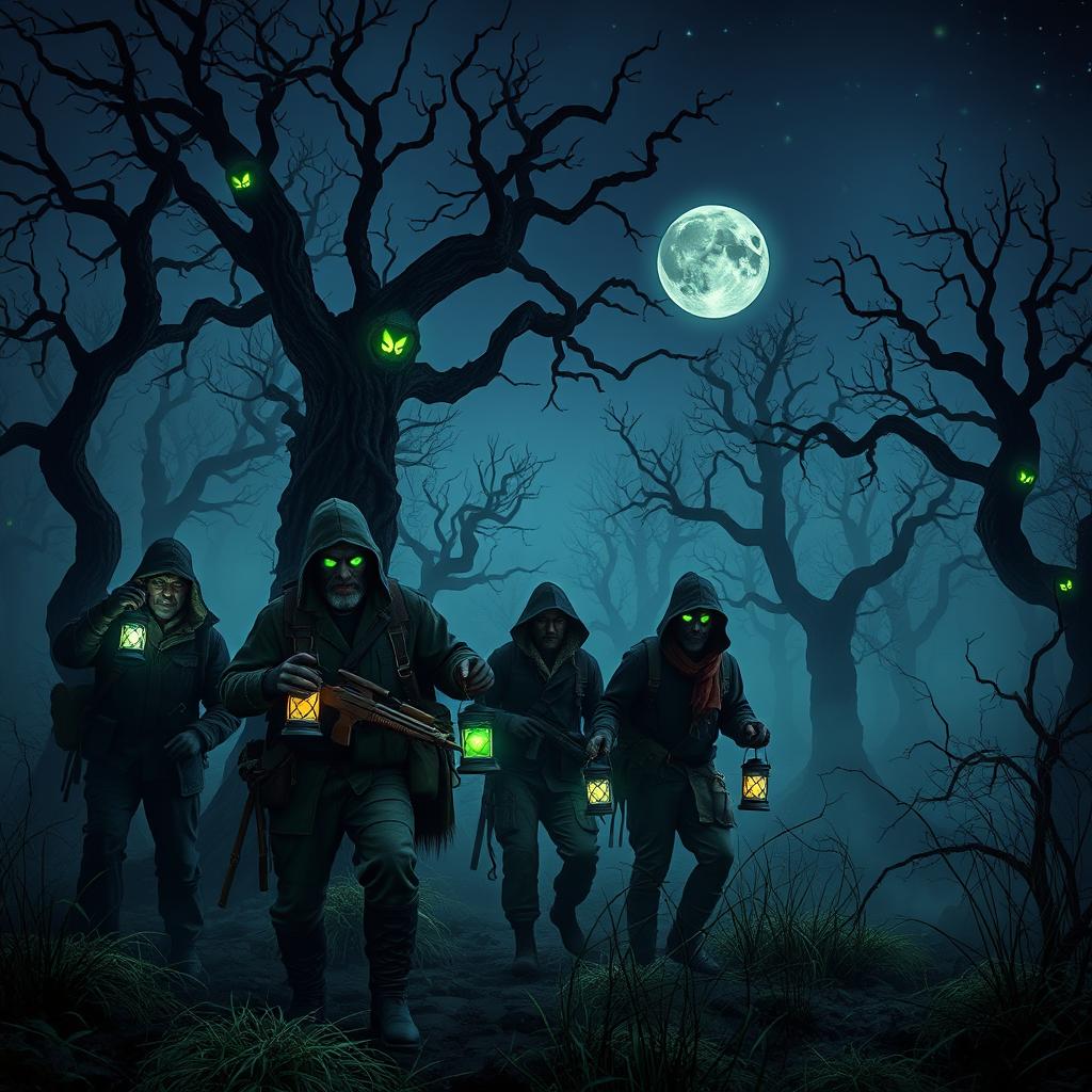 Twilight Adventures: Spooky Hunters in an Enchanted Forest