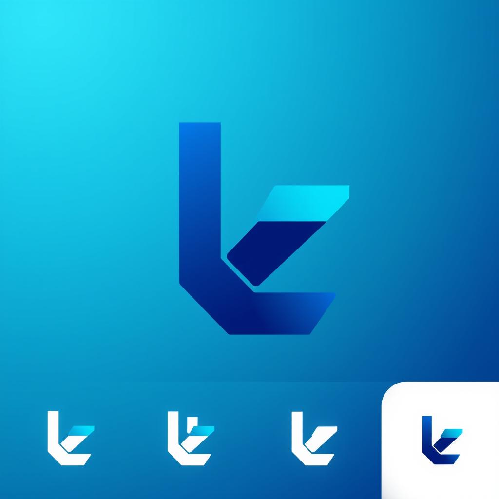 Sleek Modern Logo Design - Intertwined 'L'