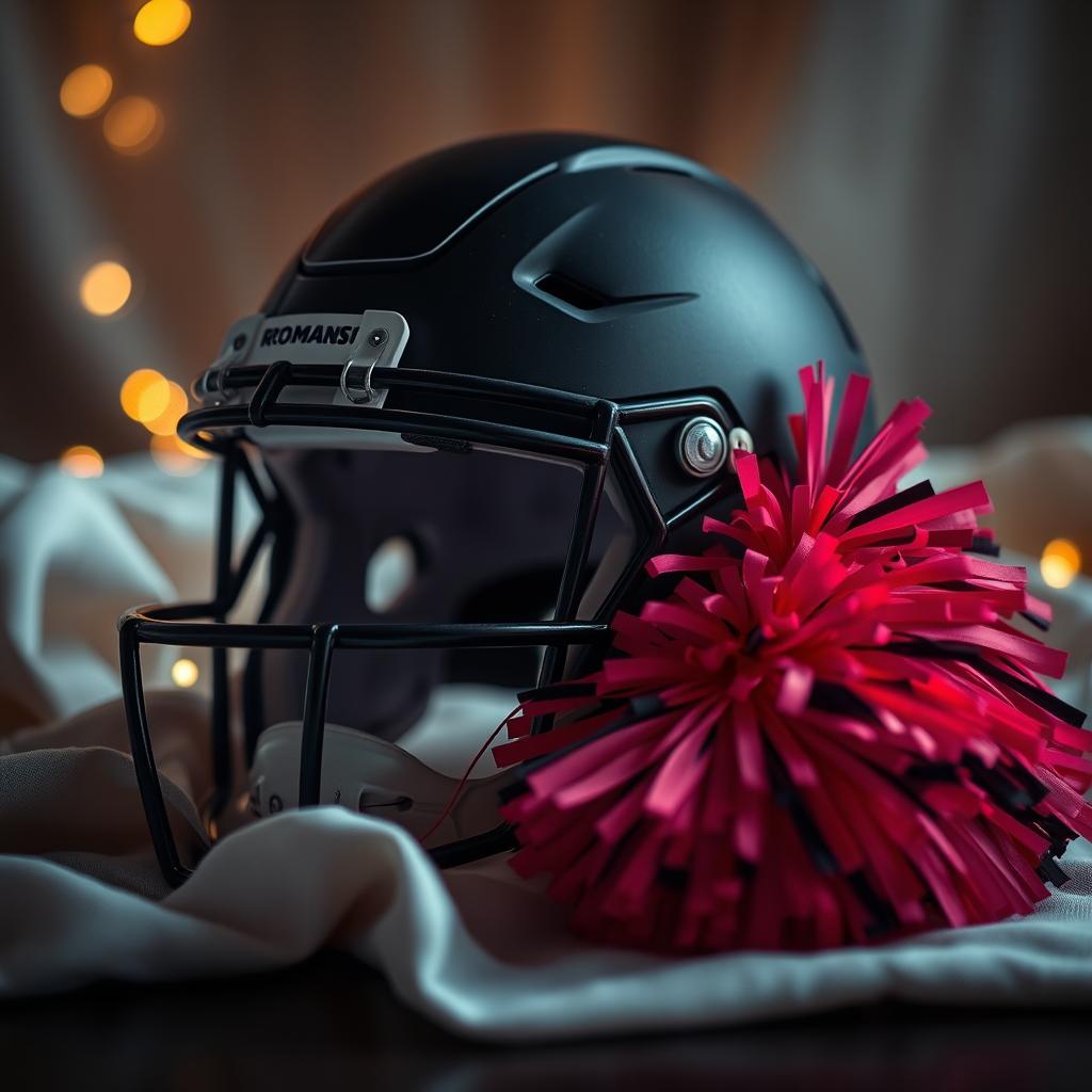 Love on the Field: A Romantic Football Scene