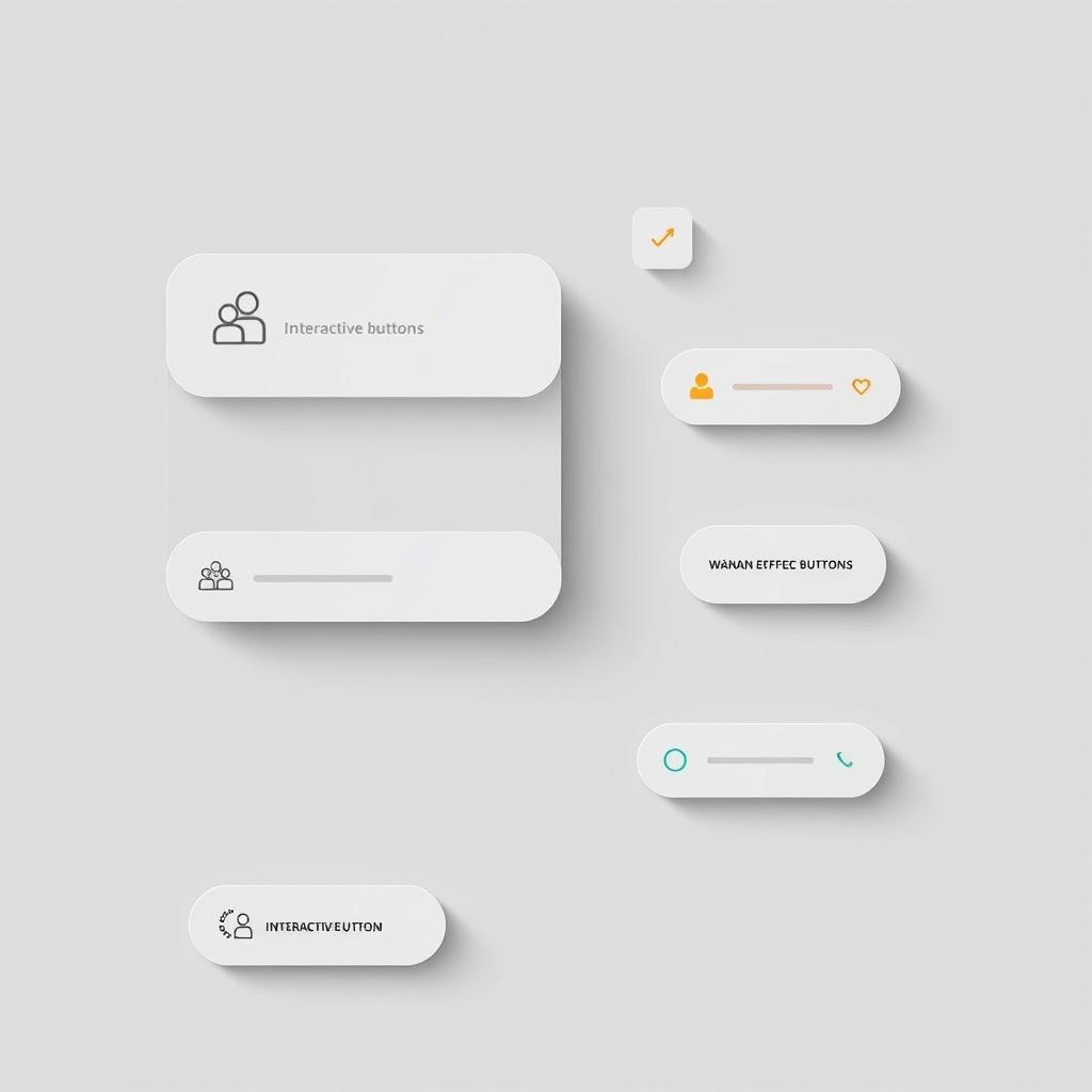 Sleek Minimalist Digital Interface Design