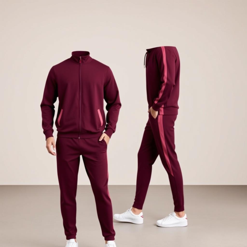Chic Maroon Tracksuit | Elevate Your Style