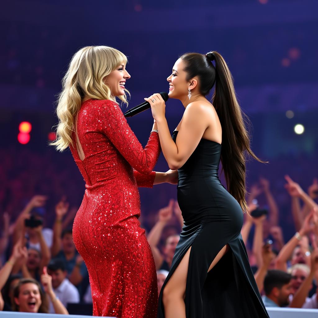 Unforgettable Duo: Taylor Swift & Ariana Grande Live!