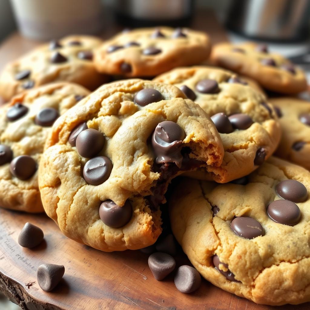 Indulge in Homemade Chocolate Chip Cookies: A Warm, Cozy Delight