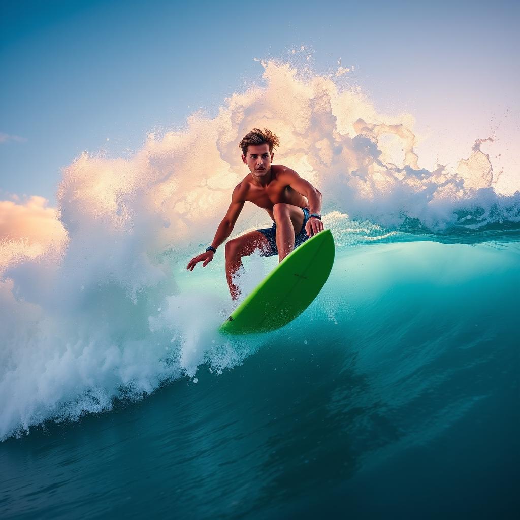 Epic Surfing: Ride the Wave