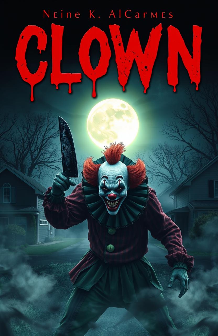 'Clown' - A Thrilling Book Cover