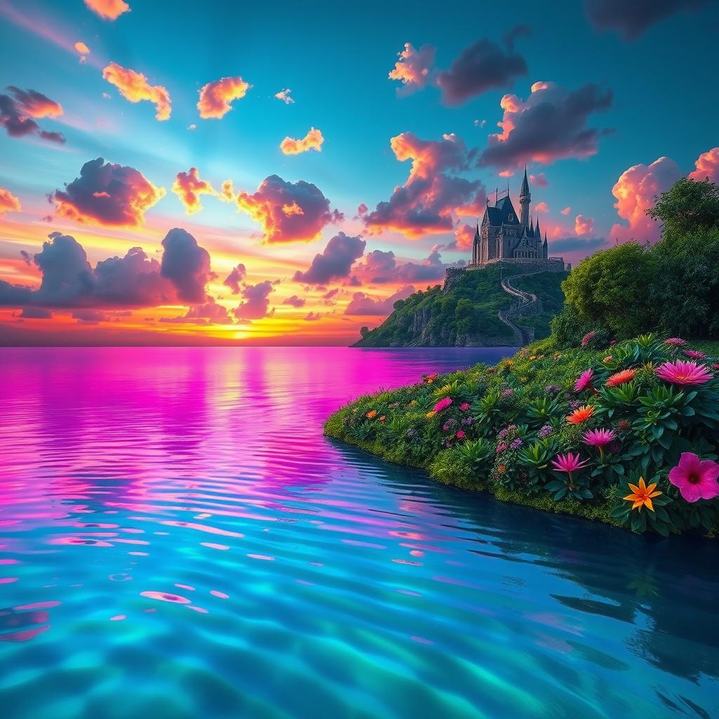 Dive into a Colorful Dreamscape