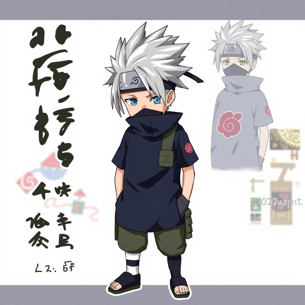 Kakashi Hatake: Detailed Character Design