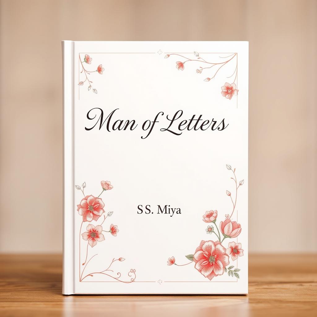 Elegant Poetry Book Cover Design