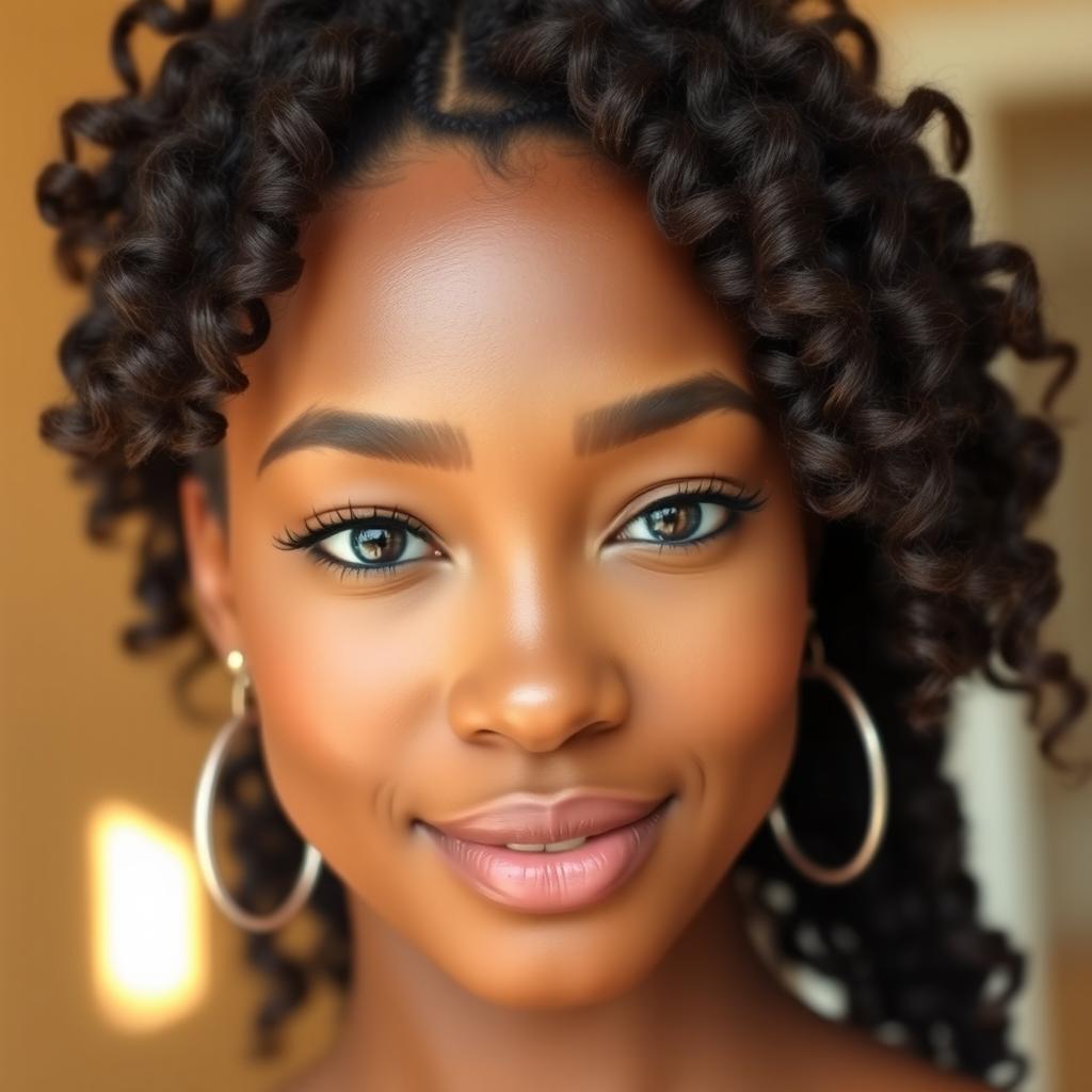 Embrace Natural Beauty: Stunning Close-Ups of Effortless Hairstyles