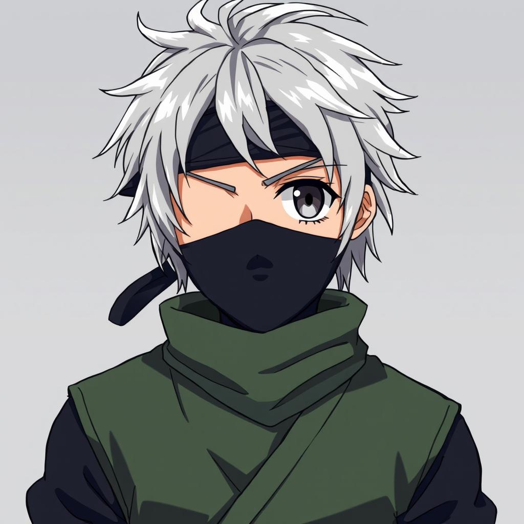 Unleash Your Inner Ninja: The Silver-Haired Warrior