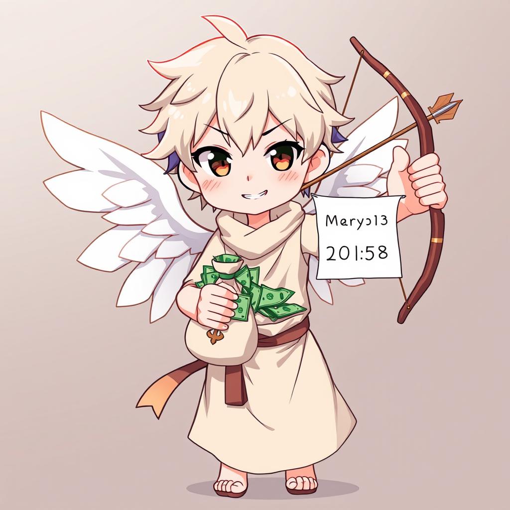 Meet Your Mischievous Anime Cupid!