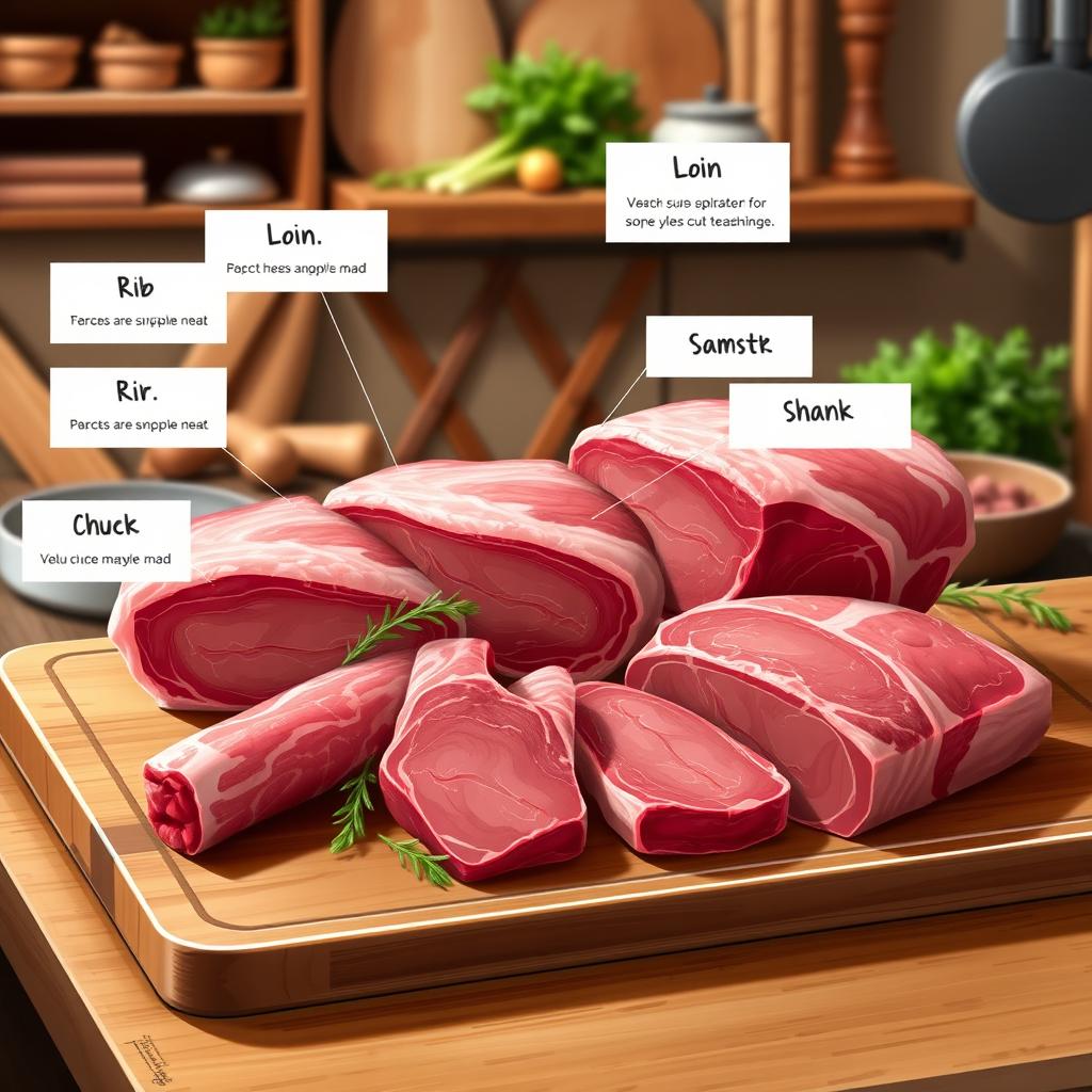 Explore the Art of Carabao Meat Cuts