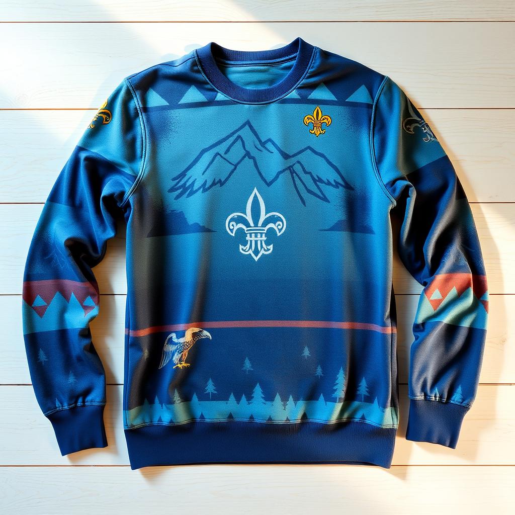 Explore Nature in Style: Long Sleeve Scouting Jersey