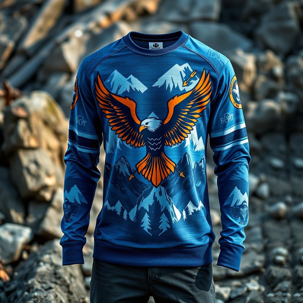 Dare to Scout: Bold Long Sleeve Jersey