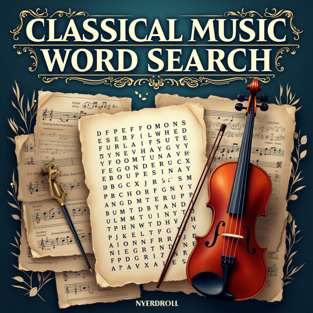 Unleash Your Inner Maestro: Classical Music Word Search