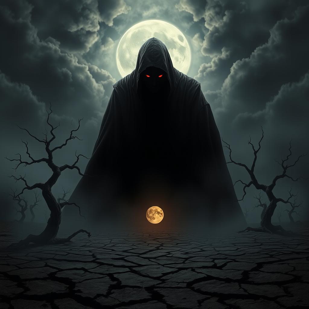 The Shadow of Evil: A Dark Menacing Figure