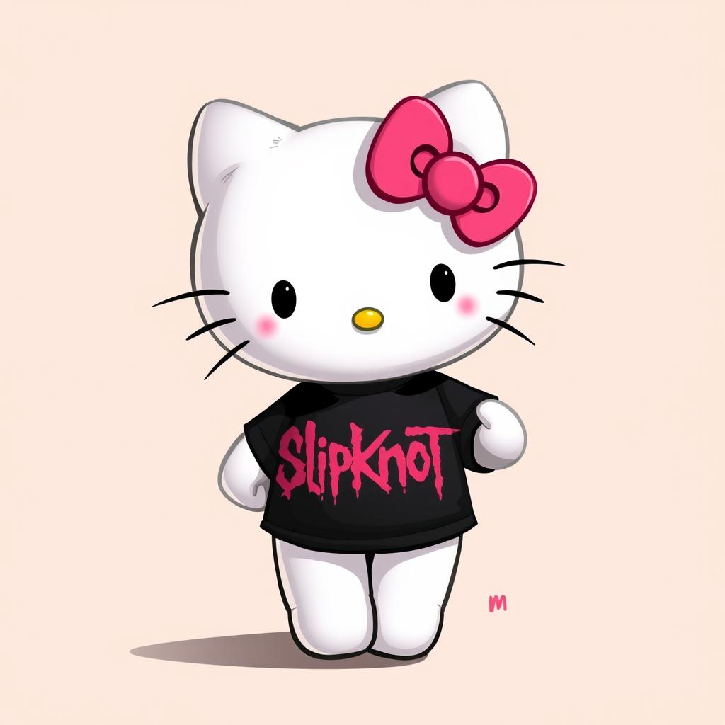 Hello Kitty Rocks Slipknot!
