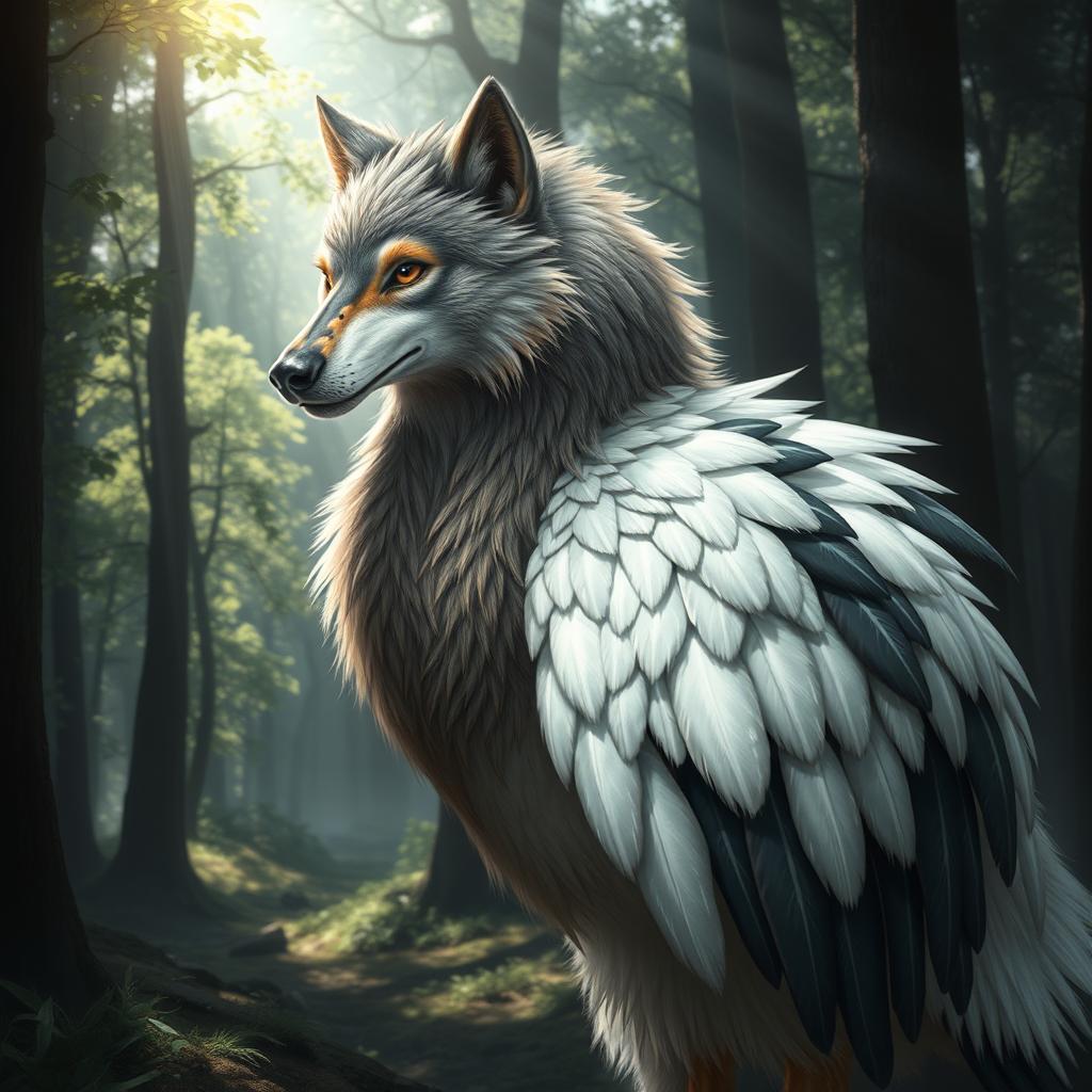 The Enigmatic Wolf-Goose Hybrid