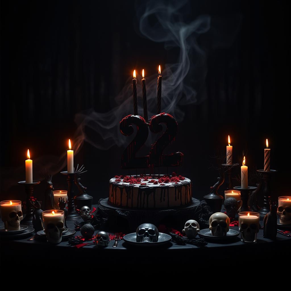 Spooktacular Birthday Bash: A Dark Horror Twist