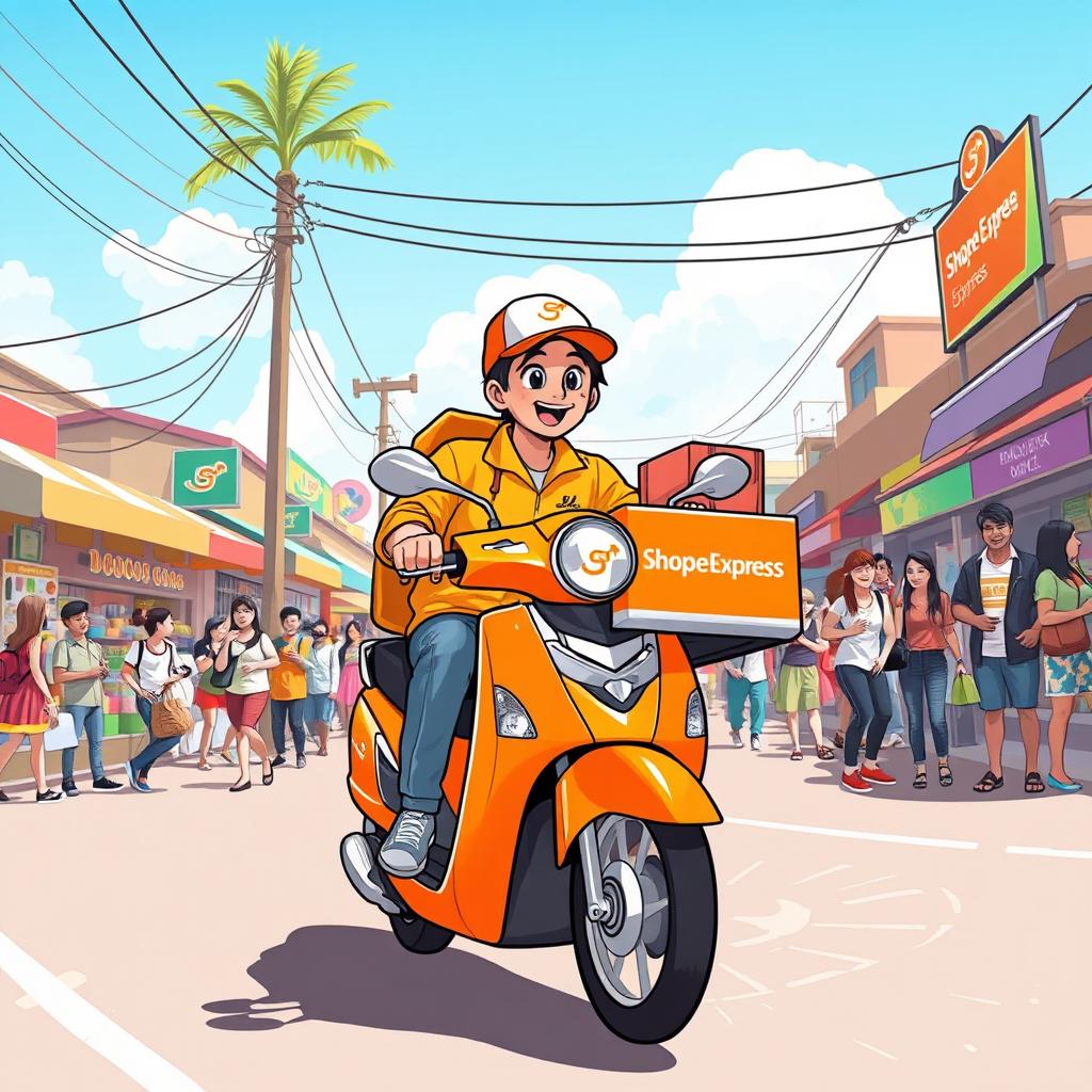 Shopee Express - Delivery in Full Color!