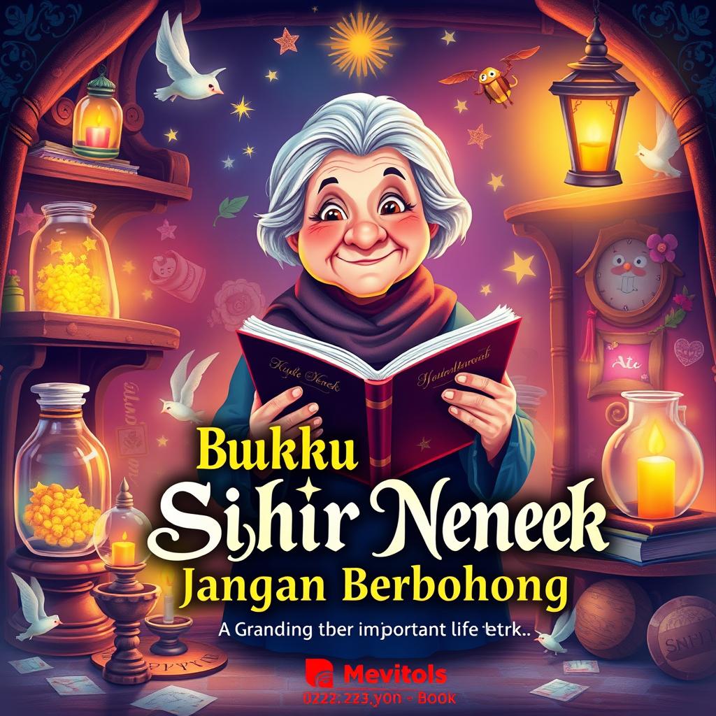 Buku Sihir Nenek: Jangan Berbohong - Enchanting Book Cover